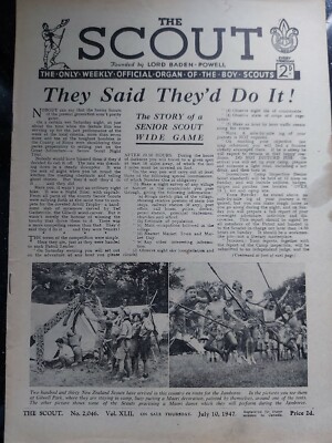 UK SCOUTING 1940'S The Scout Magazine July 10, 1947 £1.50 - PicClick UK