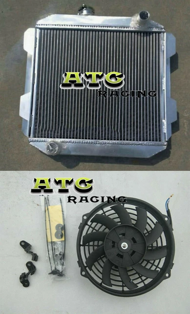 56MM ALUMINUM RADIATOR+FAN 1974-1977 For Ford Capri MK2 MK II 2600/2800 ...