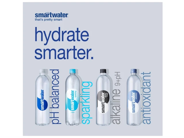 SMARTWATER VAPOR DISTILLED premium water 16.9 Fl Oz pack of 6 $12.18 ...