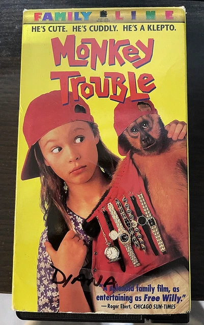 MONKEY TROUBLE MOVIE (VHS Video Tape, 1994) £7.51 - PicClick UK
