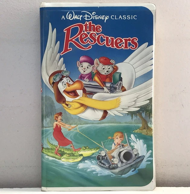 DISNEY’S RESCUERS VHS Video Tape Black Diamond Classics BUY 2 GET 1 ...