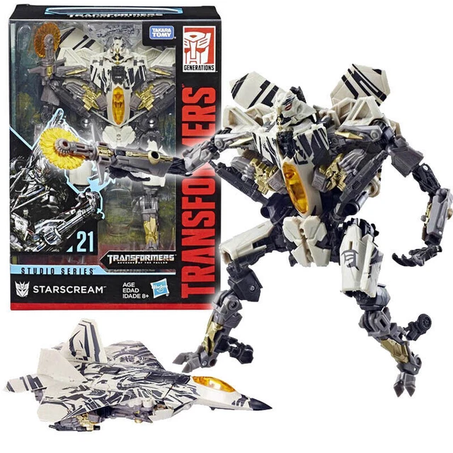 HASBRO TRANSFORMERS STARSCREAM Studio Series SS21 Deluxe Action Figure ...
