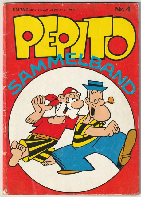 PEPITO SAMMELBAND #4 (2.Jahrg. #25+17+18), Gevacur 1973 COMICHEFT Z2 ...
