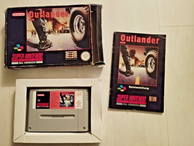 OUTLANDER COMPLET SUPER Nintendo Snes EUR 65,50 - PicClick FR