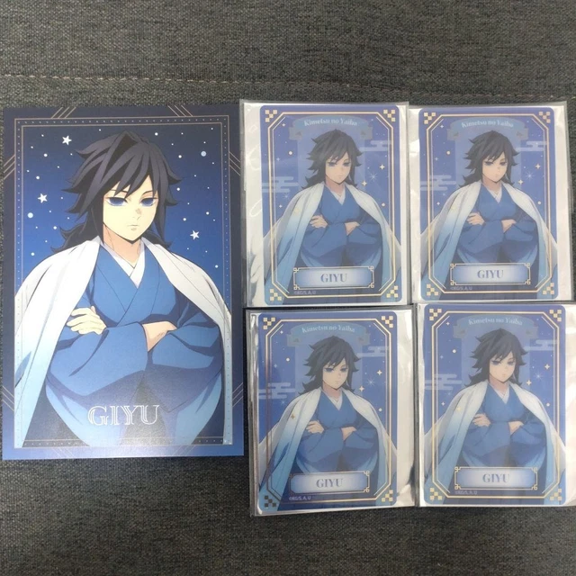 DEMON SLAYER: KIMETSU no Yaiba Random Foil Stamping Clear Card Postcard ...