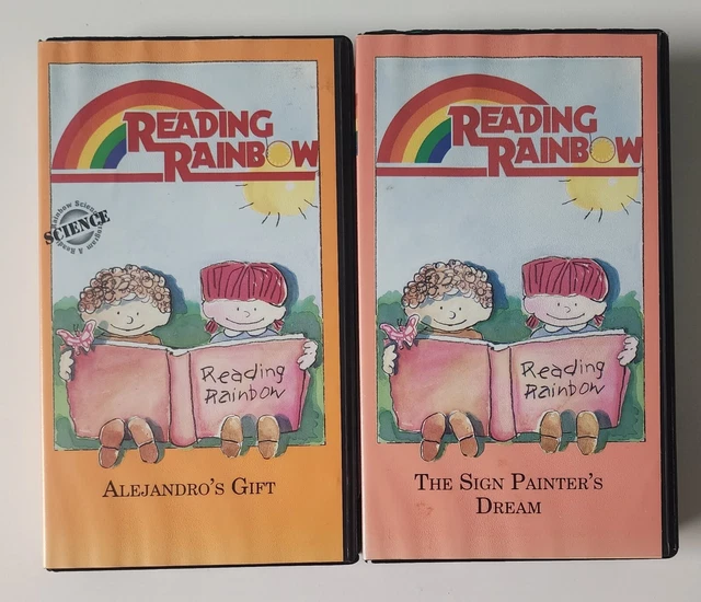 READING RAINBOW VHS Alejandro's Gift & Sign Painters Dream #113,114 ...