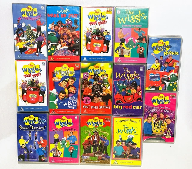 15X THE WIGGLES VHS Bundle Original Cast ABC Kids Classic Australian ...