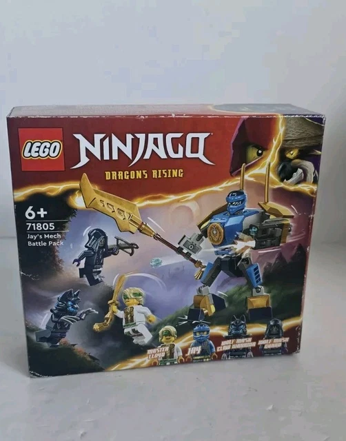 LEGO NINJAGO DRAGONS Rising 71805 Jay's Mech Battle Pack - Boxed New ...