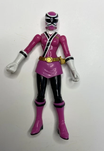 POWER RANGERS - Samurai Pink Ranger 4” Action Figure Bandai £3.96 ...