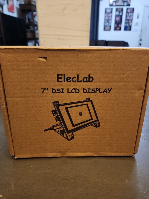 ELECLAB RASPBERRY PI Touchscreen Monitor 7 Inch DSI Capacitive LCD ...
