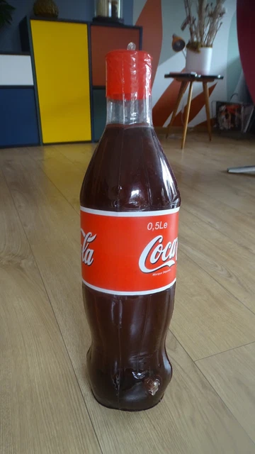 PLV COCA COLA Vintage Bouteille Gonflable Canette Inflatable Bistrot ...
