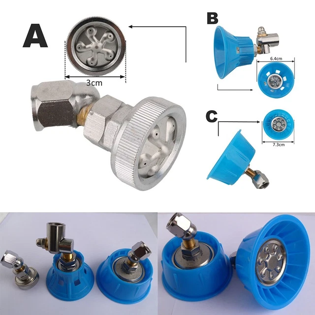 PULV RISATEUR DE BROUILLARD professionnel coupe-vent buse gicleur d'irrigation EUR 10,38 ...