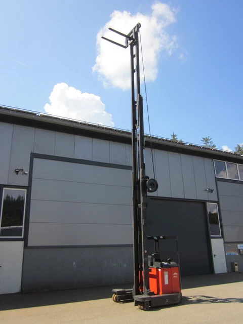 VIERWEGESTAPLER SCHUBMASTSTAPLER Regalstapler LINDE R20 10m 2000Kg. EUR ...