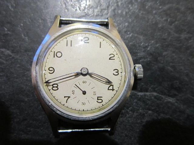 WW2 MILITARY CORTEBERT wristwatch ATP working £225.00 - PicClick UK