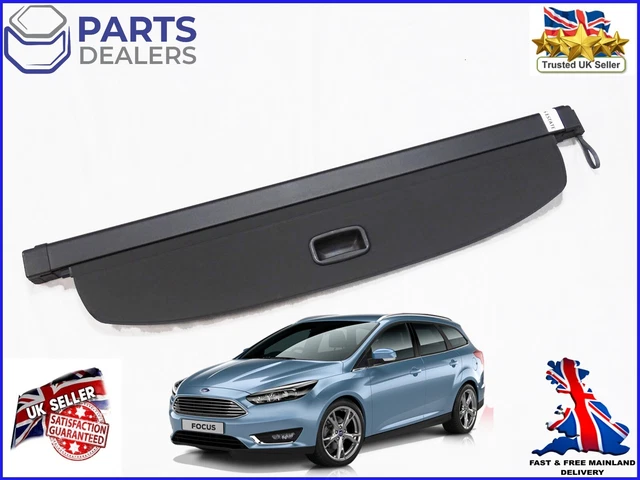 FORD FOCUS ESTATE Parcel Shelf Boot Load Cover Tonneau Black 2018-2022 ...