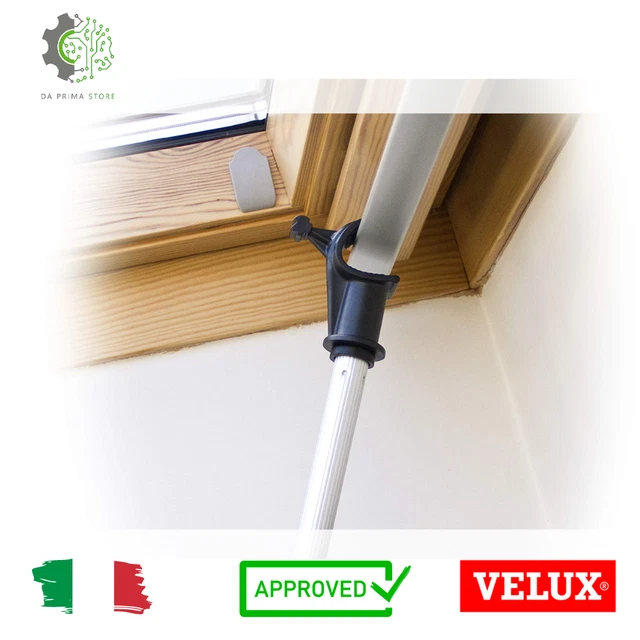 UNIVERSAL SKYLIGHT WINDOW opening hook for VELUX with stick thread £15. ...