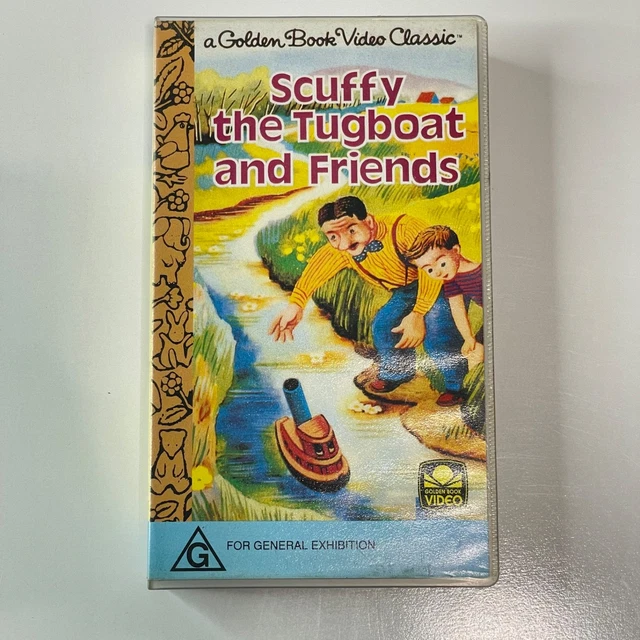 SCUFFY THE TUGBOAT And Friends A Golden Book Video Classic VHS Vintage ...