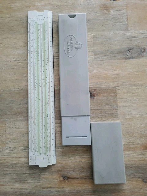RECHENSTAB, RIETZ N Faber Castell 27 cm, Rechenschieber Vintage EUR 15 ...