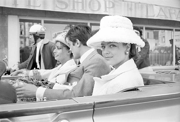 ROMY SCHNEIDER ITALIAN actress and singer Sophia Loren and French - Old ...