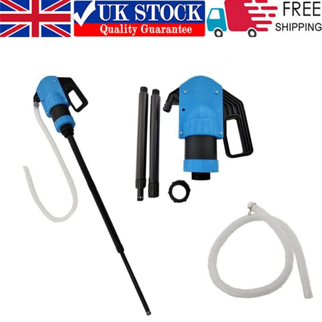 ADBLUE BARREL PUMP HEAVY DUTY Lever Action Hand Pump + Drum Adaptor UK ...
