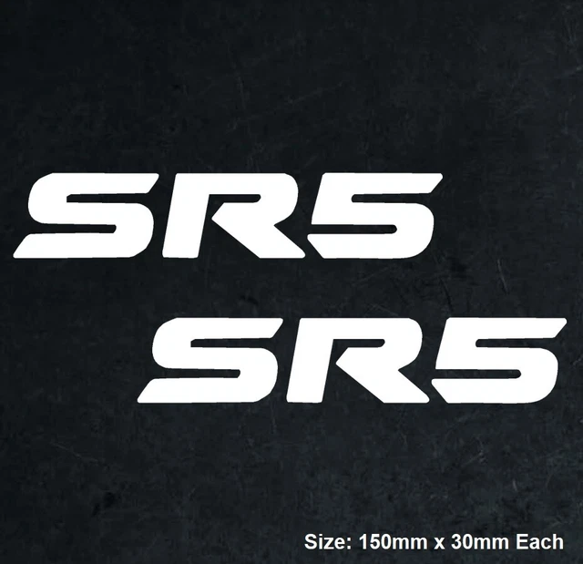 2X SR5 4X4 Toyota Tailgate Decal Sticker $6.95 - PicClick AU