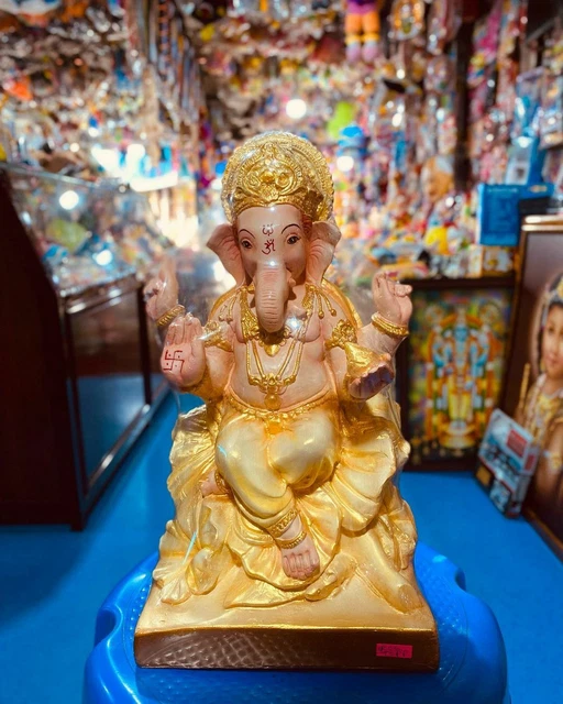 GROSSE LORD GANESHA Ganesh Ganpati Idol Murti Statue Figur Zuhause ...