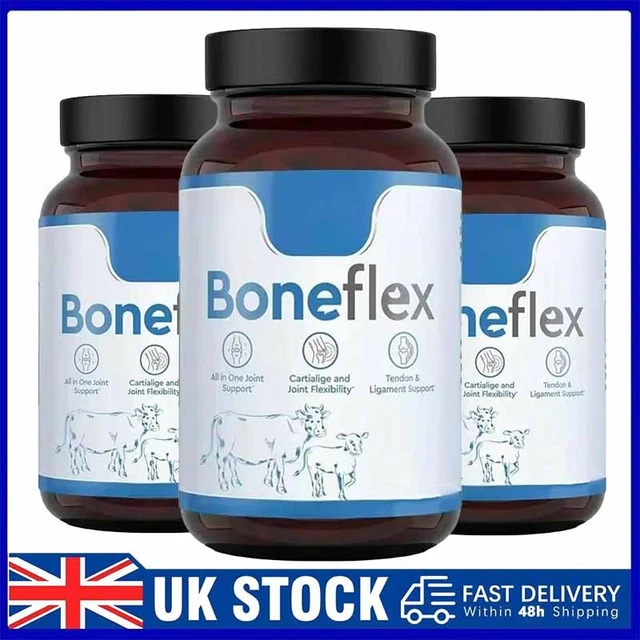 3X- BONEFLEX CAPSULES Premium Joint Support Supplement for Knee ...