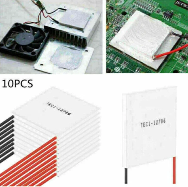 TEC1-12706 12V 60W TEC Peltier Element Module Peltier Element Cooling ...