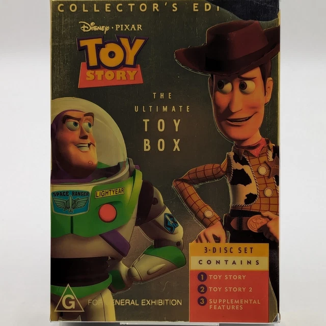 TOY STORY DVD Box Set Collector's Edition Ultimate Box Region 4 Bonus Material $6.50 - PicClick AU