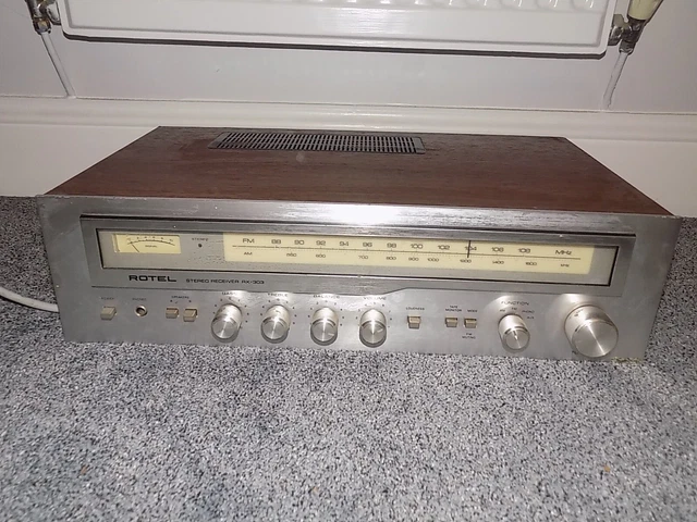 ROTEL RX-303 AMPLIFICATORE ricevitore stereo NON TESTATO venduto come ...