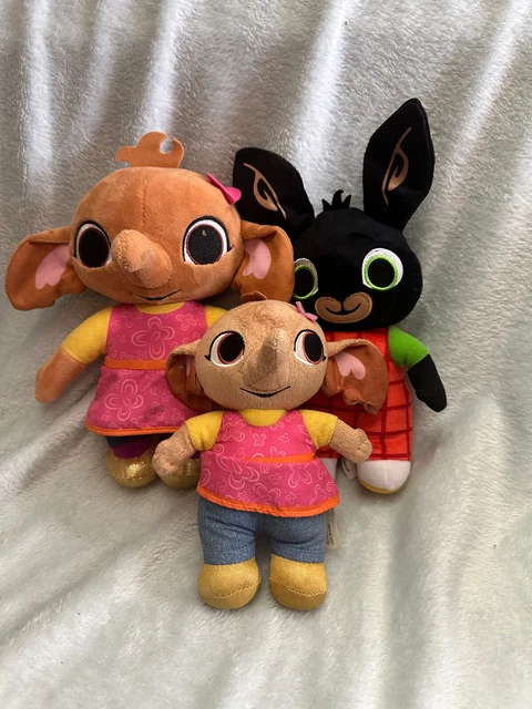 BING BUNNY SOFT toy plush bundle inc talking Sula £15.99 - PicClick UK