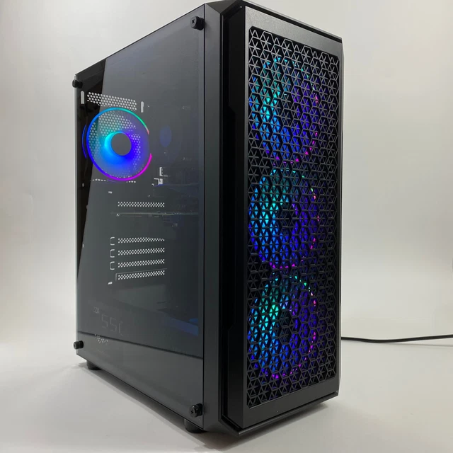CUSTOM BUILT GAMING PC Intel i7 Desktop Computer 16GB SSD 2TB GeForce ...