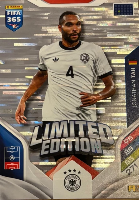 PANINI FIFA 365 Adrenalyn XL 2026 XXL Limited Edition Jonathan Tah ...