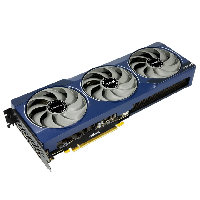 SPARKLE INTEL ARC B580 TITAN Graphics Card 12 GB GDDR6 Desktop PC Video ...