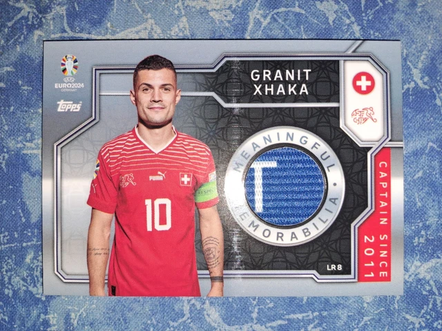 TOPPS MATCH ATTAX UEFA Euro 2024, Captain Memorabilia, LR8, Granit ...