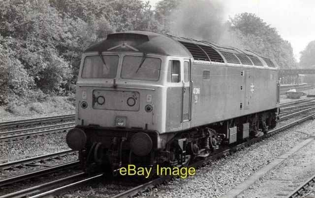 PHOTO RAILWAY 6X4 Class 47 47316 Light Engine at Farnborough c1985 £2. ...