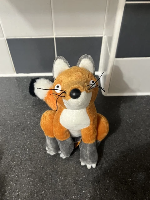 BUNDLE 2X THE Gruffalo Small Soft Plush Toys Fox & Owl. Aurora 2010 £17 ...