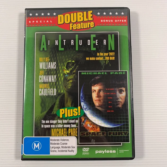 DOUBLE FEATURE - Alien Intruder / Space Fury DVD Billy Dee Williams ...