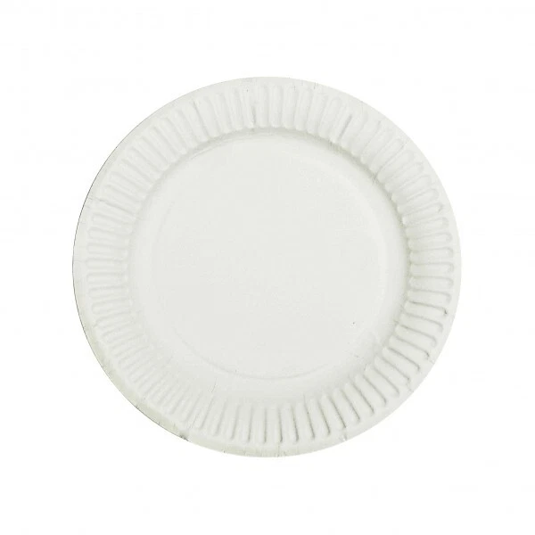 NEW WHITE PAPER Plates - 225mm - PACKET(50), Food Service, Takeaway ...