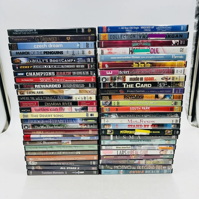 LOT OF 50 DVDs - Wholesale / Bulk DVDs Lot - A-List DVD Movies - AS ...