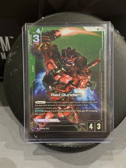 RED GUNDAM - ST06-005 LR+ Alt Art Gundam TCG Card Game Clan Unity ...
