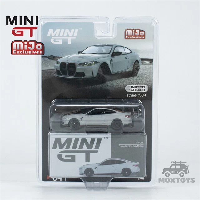 MINI GT MIJO Exclusive 1:64 M4 CSL (G82) Frozen Metallic Grey Car $28. ...
