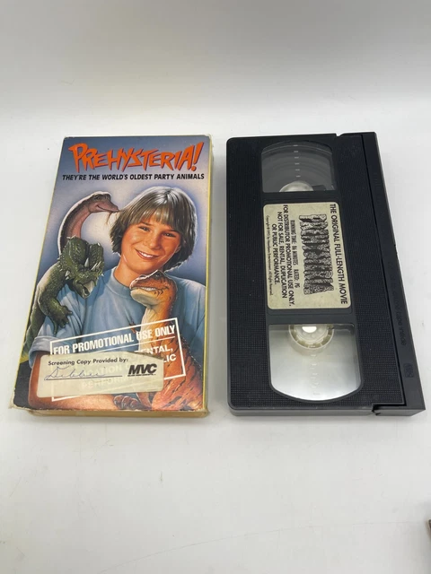 1993 PREHYSTERIA! PROMOTIONAL VHS Tape Paramount Studios Promo £11.93 ...