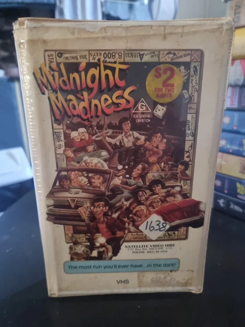 WALT DISNEY - Midnight Madness - VHS Ex Rental Clamshell - V11 EUR 22 ...