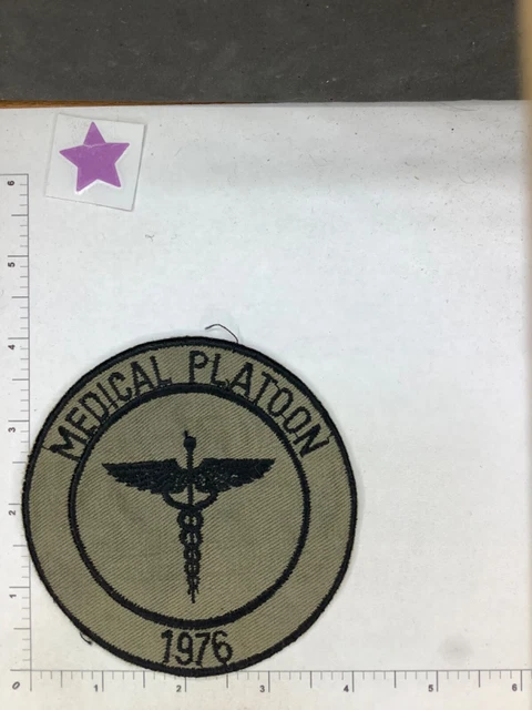 VINTAGE GERMAN MADE Us Army Medical Platoon Patch $9.99 - PicClick