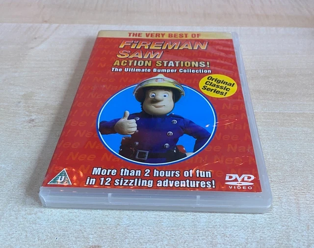 FIREMAN SAM ACTION Stations DVD £1.25 - PicClick UK