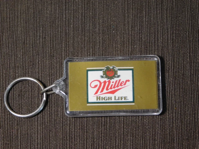 VINTAGE CAR KEYS Miller High Life Beer Keychain £26.74 - PicClick UK