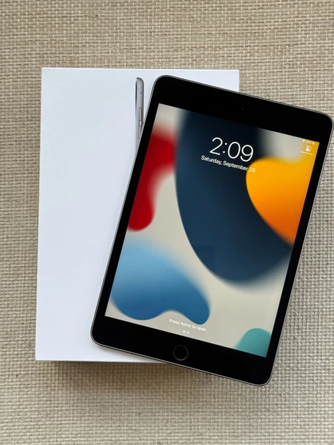 APPLE IPAD MINI 4 Model A1538 128GB Wi-Fi 7.9in Screen - Space Grey NO ...