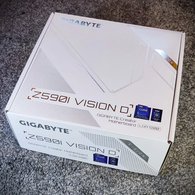 GIGABYTE Z590I VISION D Mini-ITX LGA1200 Motherboard for 10th/11th Gen ...