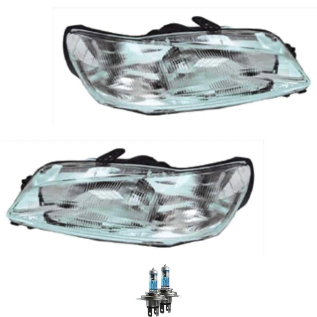 PHARE AVANT SET H4 pour Peugeot 306 Cabriolet 7D N3 N5 7A 7C 7E 7B Incl ...